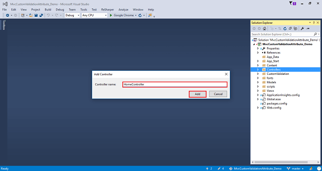 Custom Validation Attribute In ASP.NET MVC Custom Validation Attribute In ASP.NET MVC